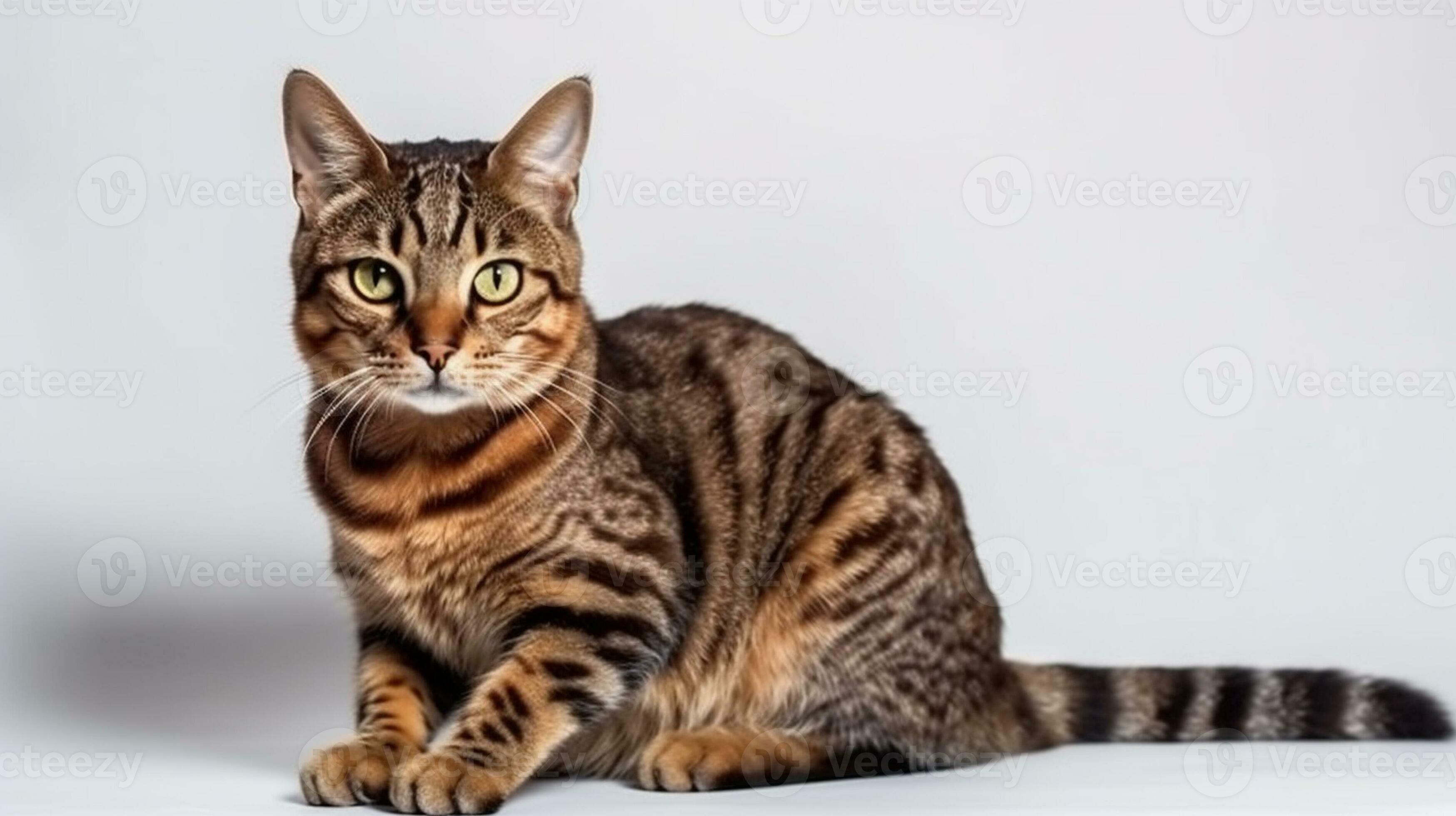 cute cat isolated on solid background 22713469 Stock Photo at Vecteezy