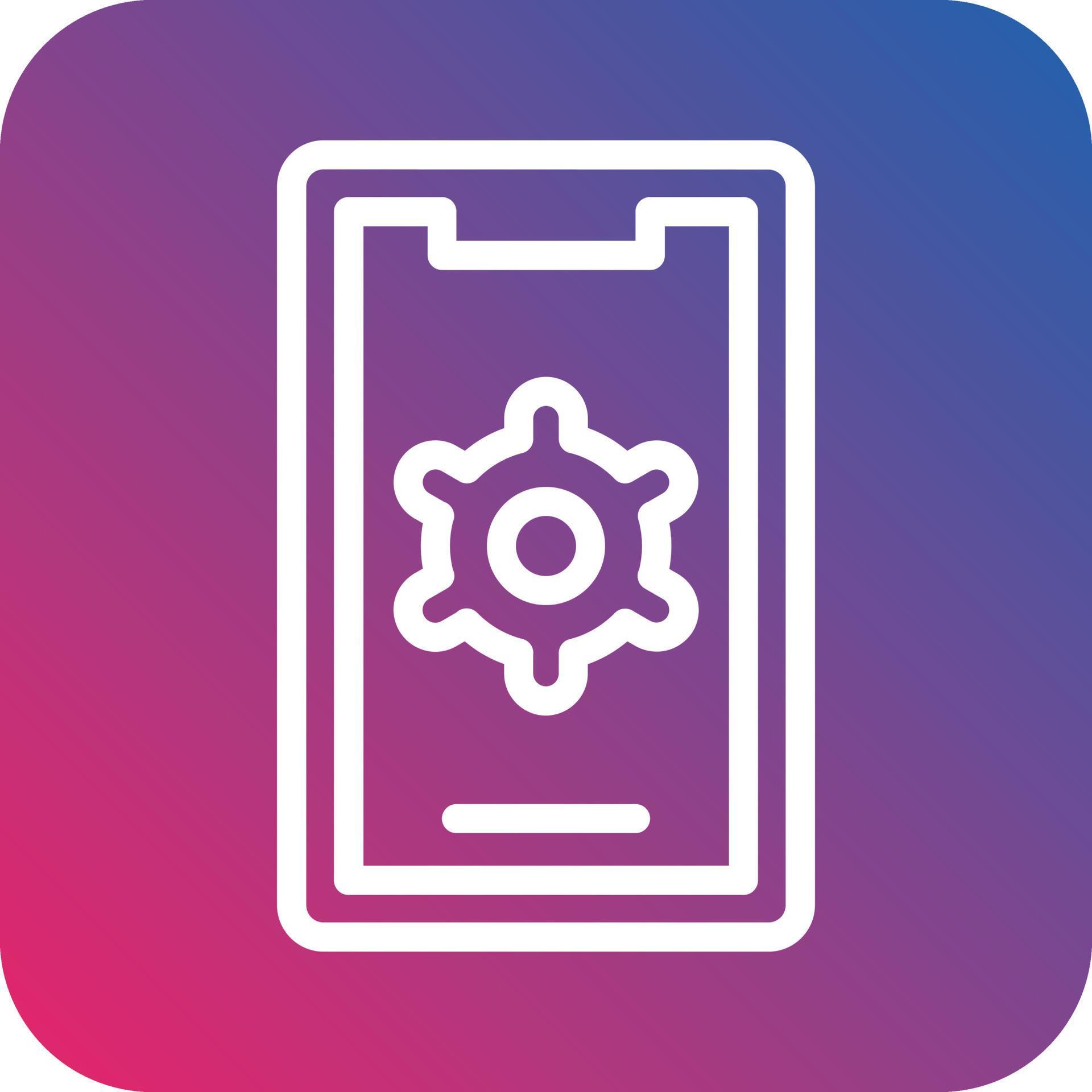 Mobile Settings Vector Icon Design 22714867 Vector Art at Vecteezy