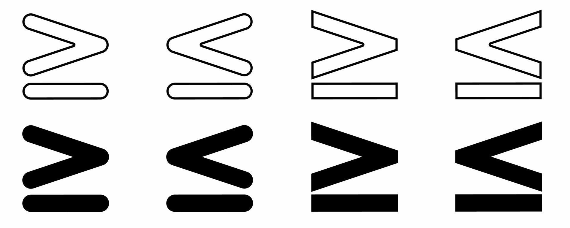 Inequality Symbols Clipart