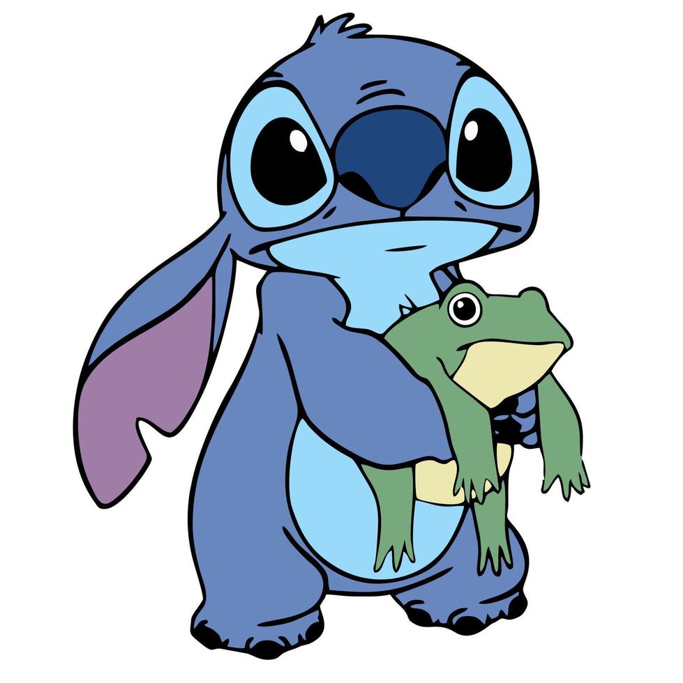 Lilo And Stitch Cartoon 22726170 Vector Art At Vecteezy