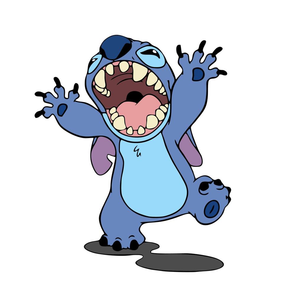 Lilo And Stitch Cartoon 22726171 Vector Art At Vecteezy