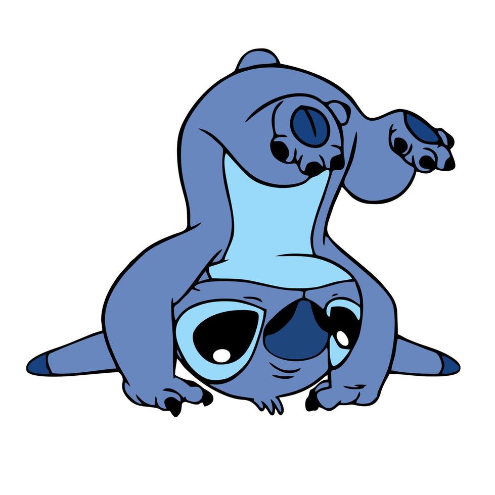 Lilo And Stitch Cartoon 22726294 Vector Art At Vecteezy