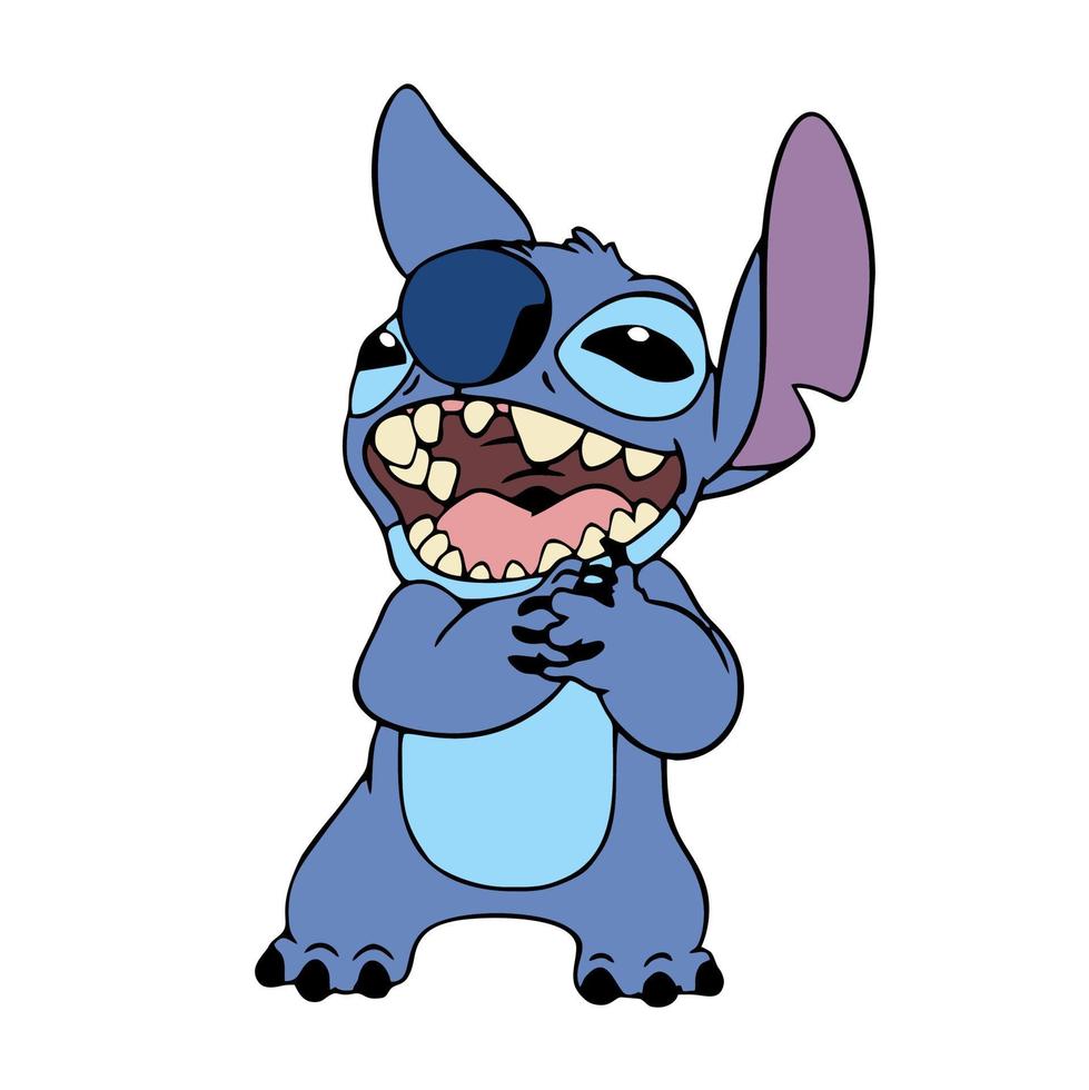 Lilo And Stitch Cartoon 22726505 Vector Art At Vecteezy