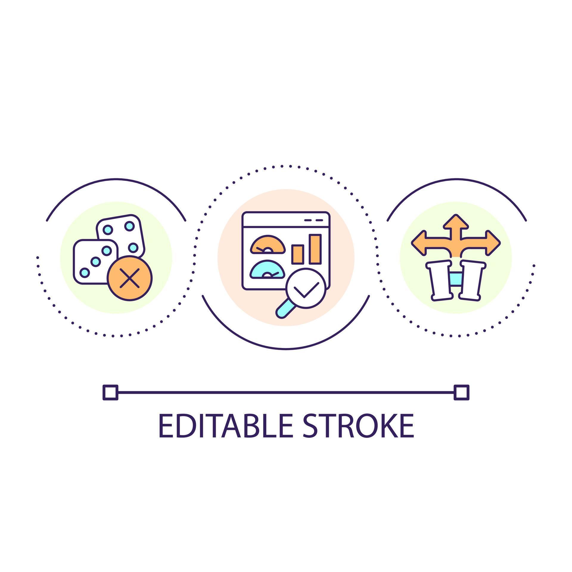 Proper Procedure And Analysis Importance In Ux Loop Concept Icon User