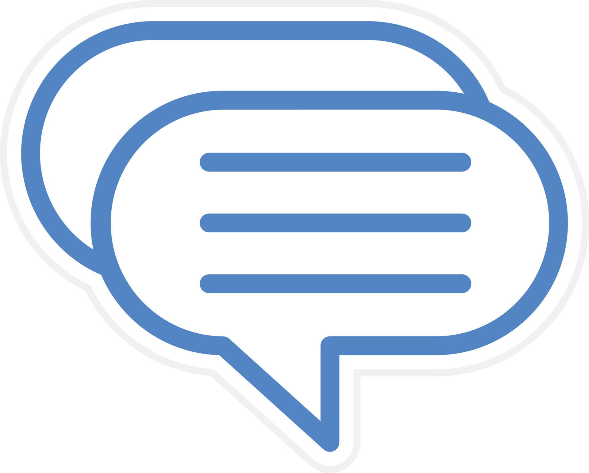 Messages Vector Icon Style 22731804 Vector Art at Vecteezy