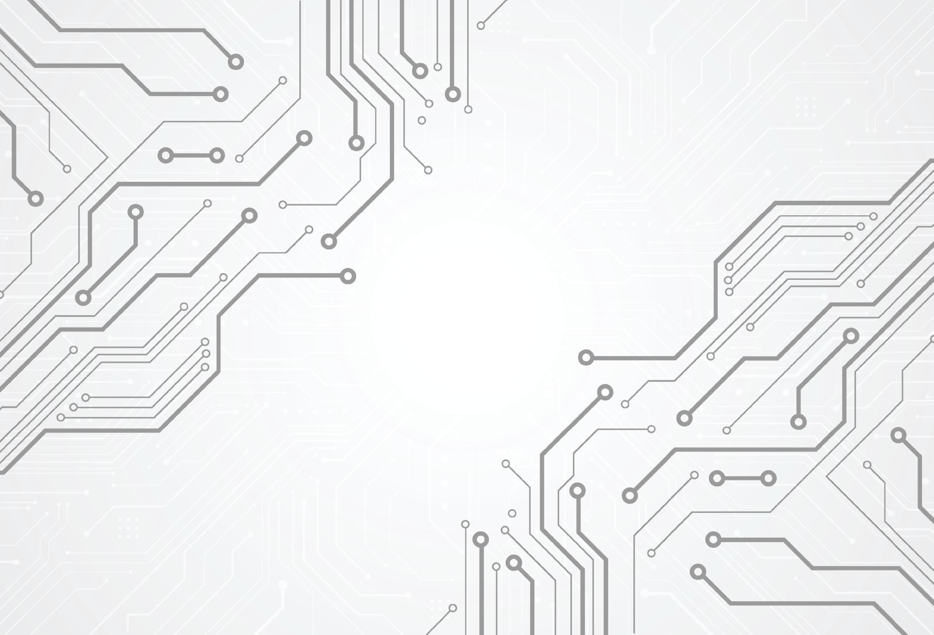 Abstract Digital Background With Technology Circuit Board Texture