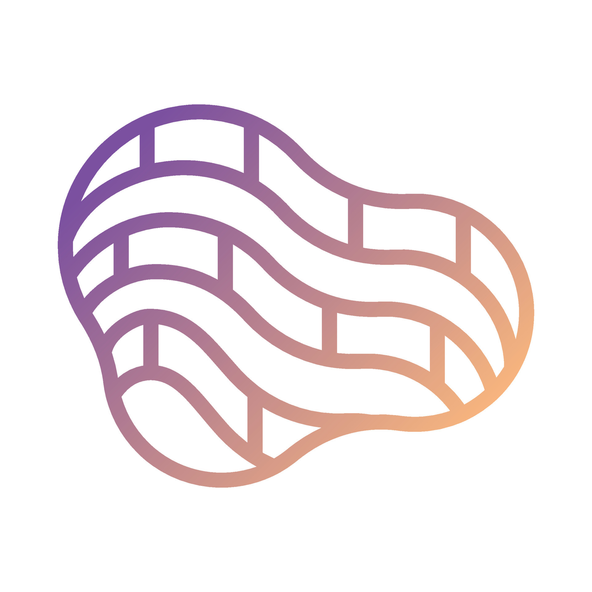 Quarry Pixel Perfect Gradient Linear Vector Icon Open Pit Mine Type Of Mining From Earth