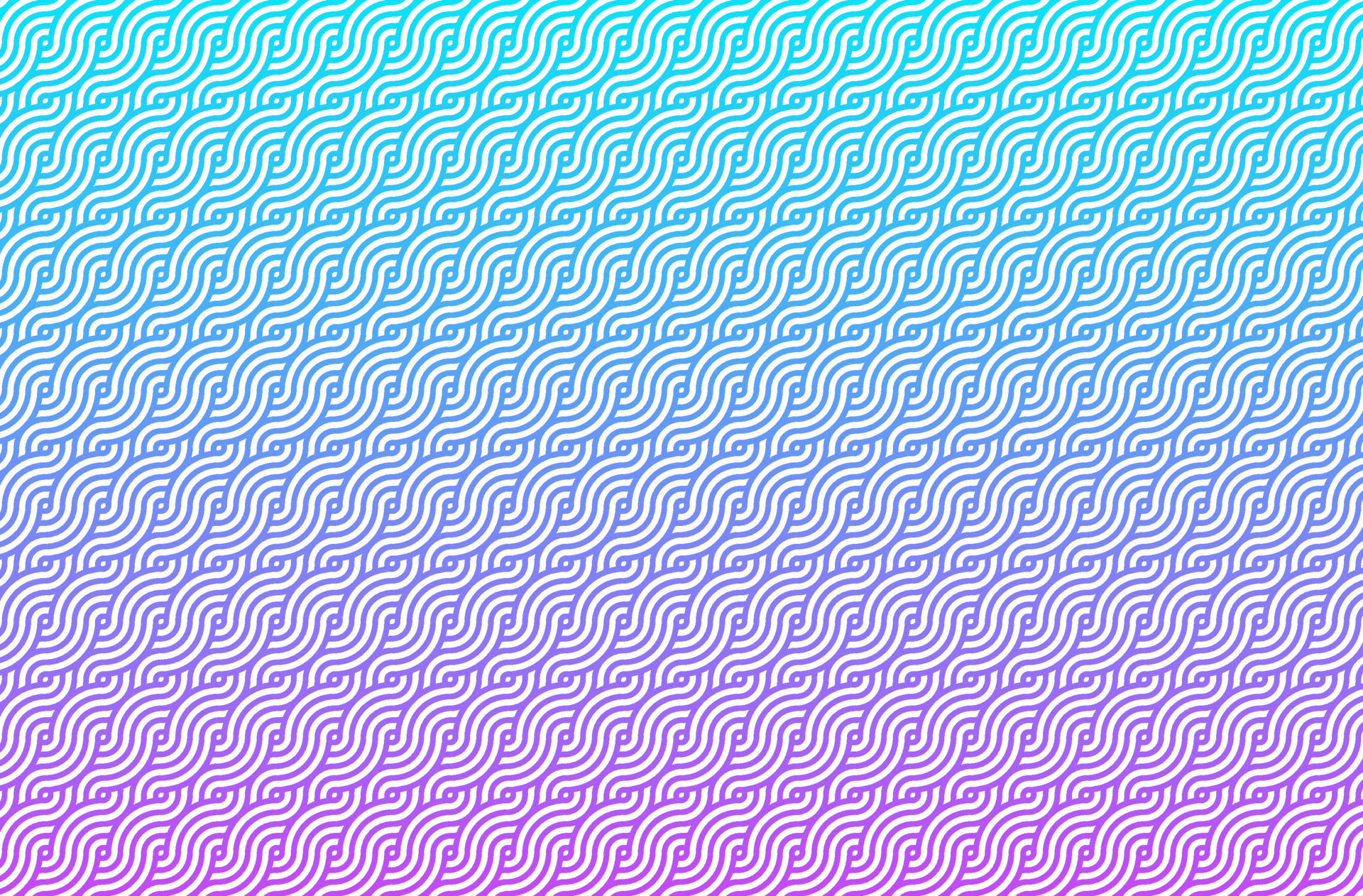 Gradient Overlapping Japanese Wave Pattern Vector Template Stylish Seigha Wavy Lines Weaving