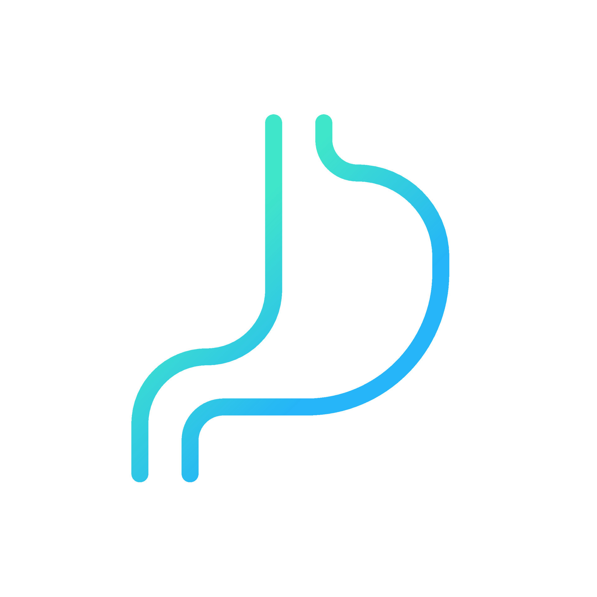 Stomach pixel perfect gradient linear ui icon. Digestive system checkup ... Stomach pixel perfect gradient linear ui icon. Digestive system checkup ...