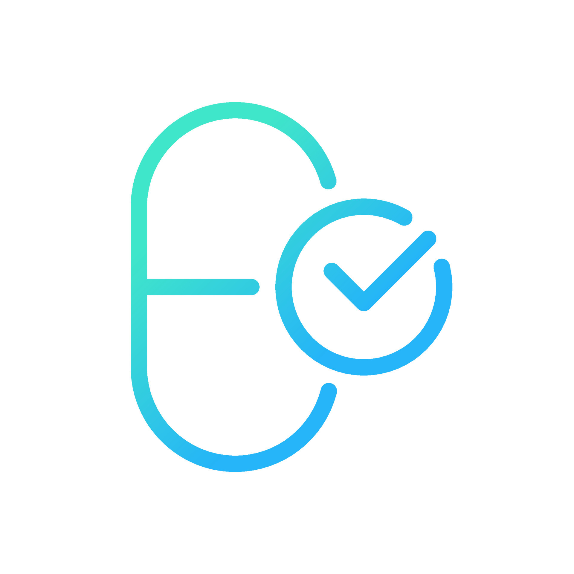 Take medication pixel perfect gradient linear ui icon. Capsule and ... Take medication pixel perfect gradient linear ui icon. Capsule and ...