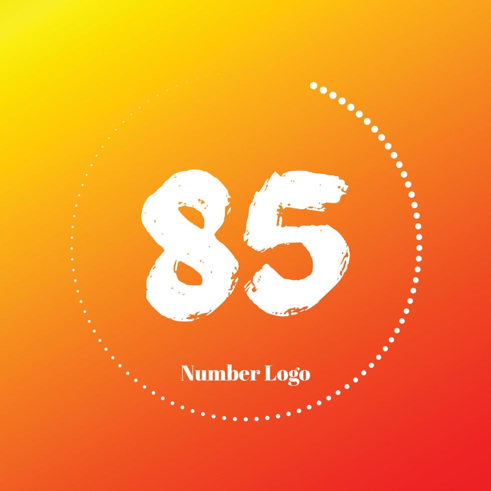 85 number initial logo template with background 22734166 Vector Art at ... 85 number initial logo template with background 22734166 Vector Art at ...