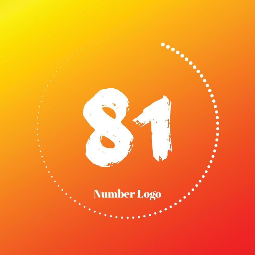 81 number initial logo template with background 22734171 Vector Art at ... 81 number initial logo template with background 22734171 Vector Art at ...