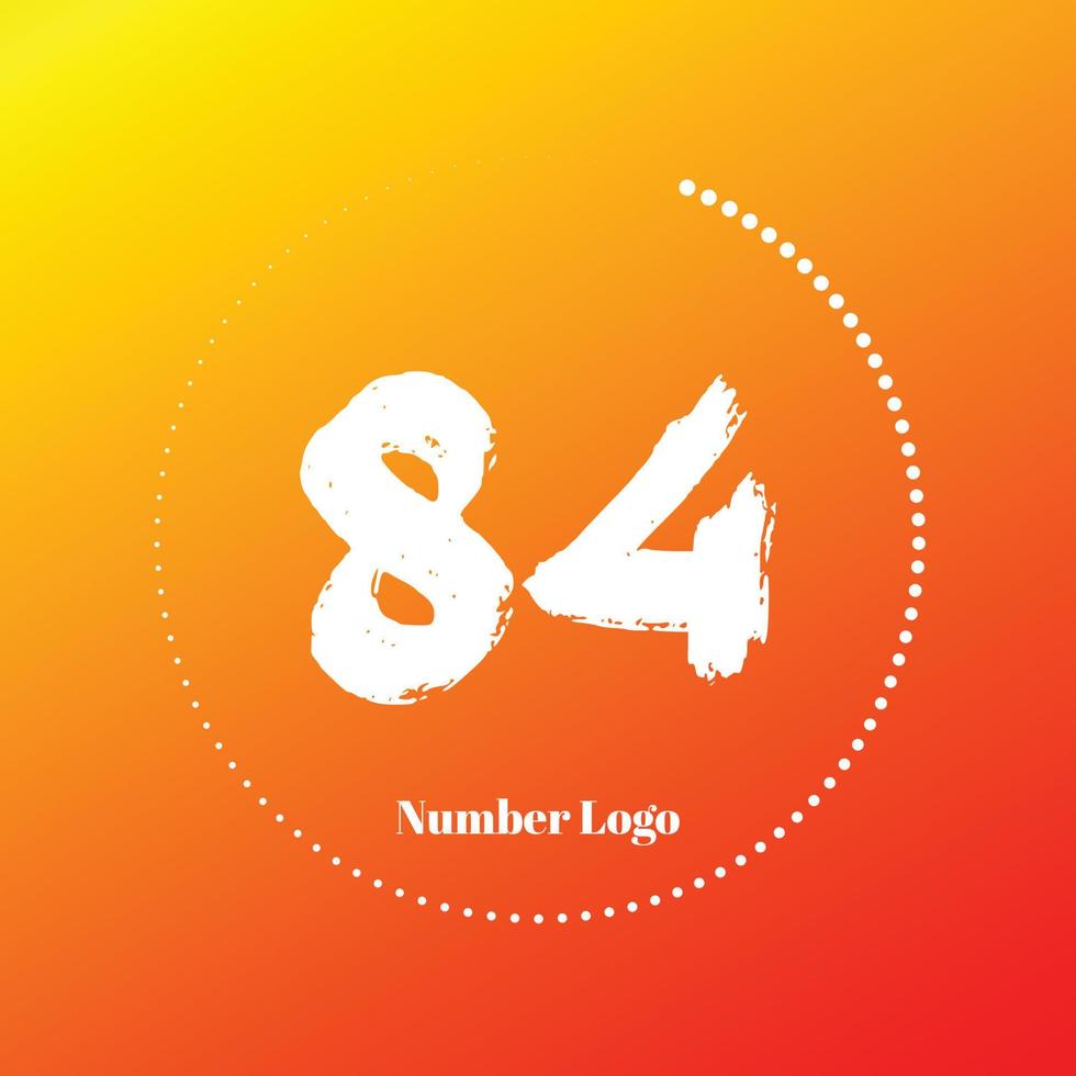 84 number initial logo template with background 22734181 Vector Art at ... 84 number initial logo template with background 22734181 Vector Art at ...