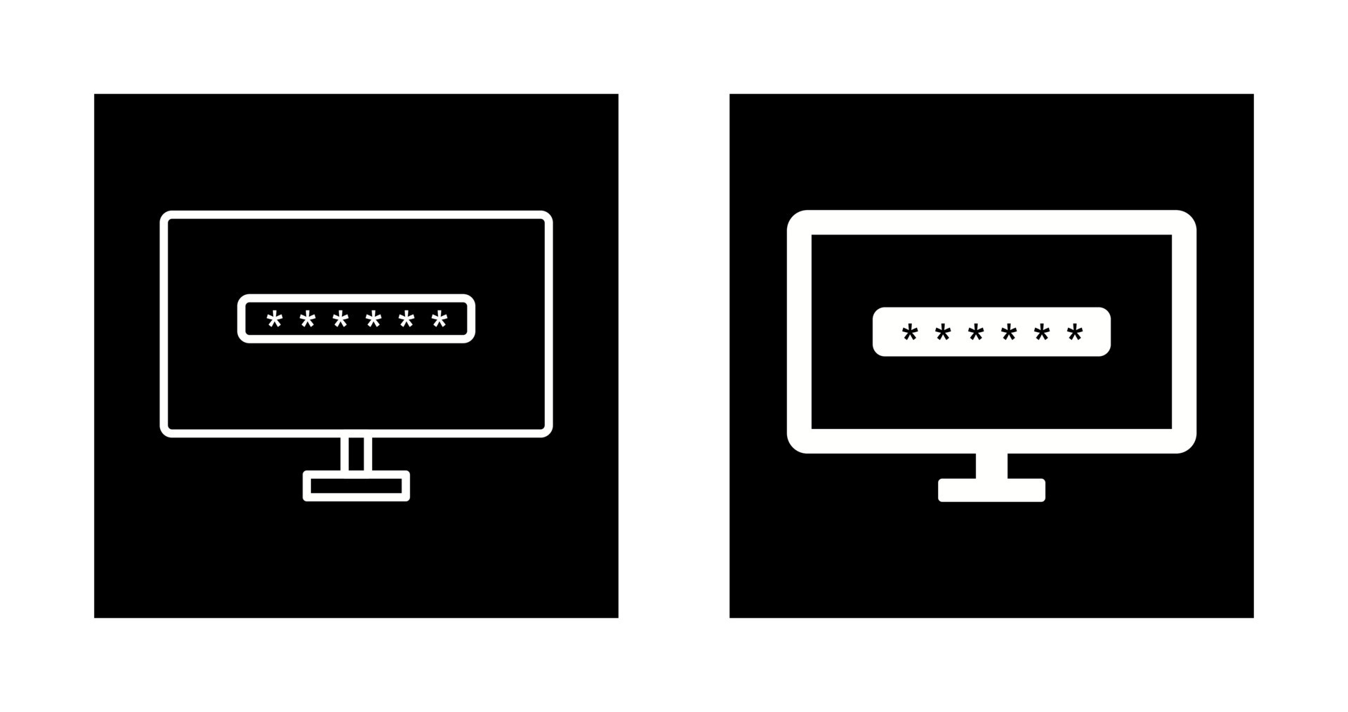 System Password Vector Icon 22735351 Vector Art At Vecteezy