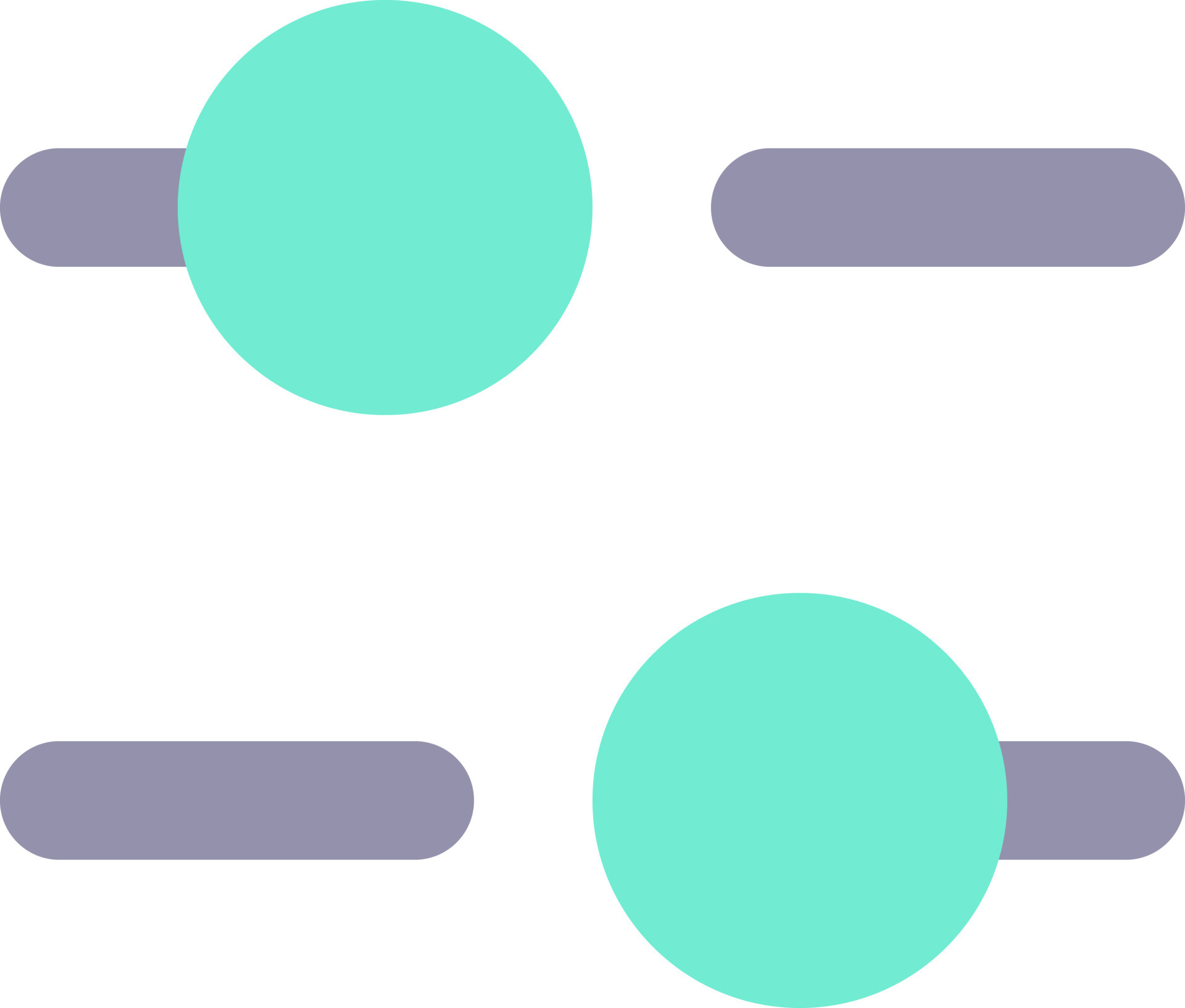 Horizontal adjust flat color ui icon. Equalizer setting. Sound options ...