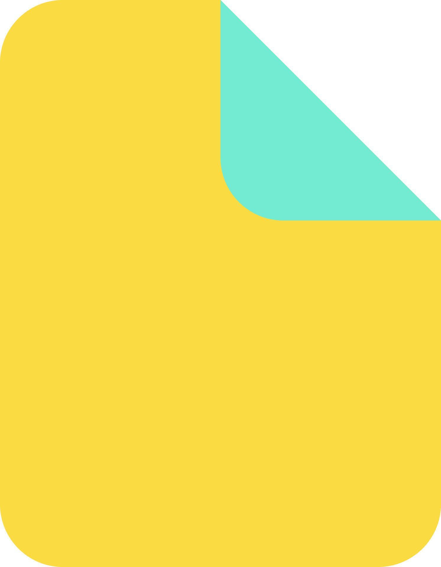 File flat color ui icon. Desktop shortcut. Note taking application. Document format. Start menu ...