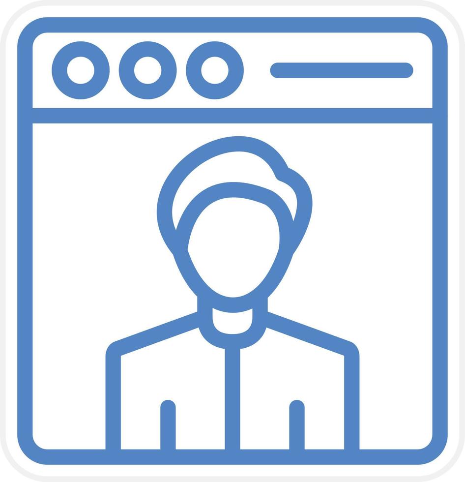 Web User Vector Icon Style 22738481 Vector Art at Vecteezy