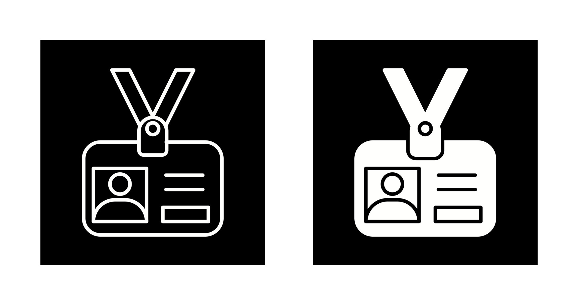 Id Card Vector Icon 22738798 Vector Art at Vecteezy