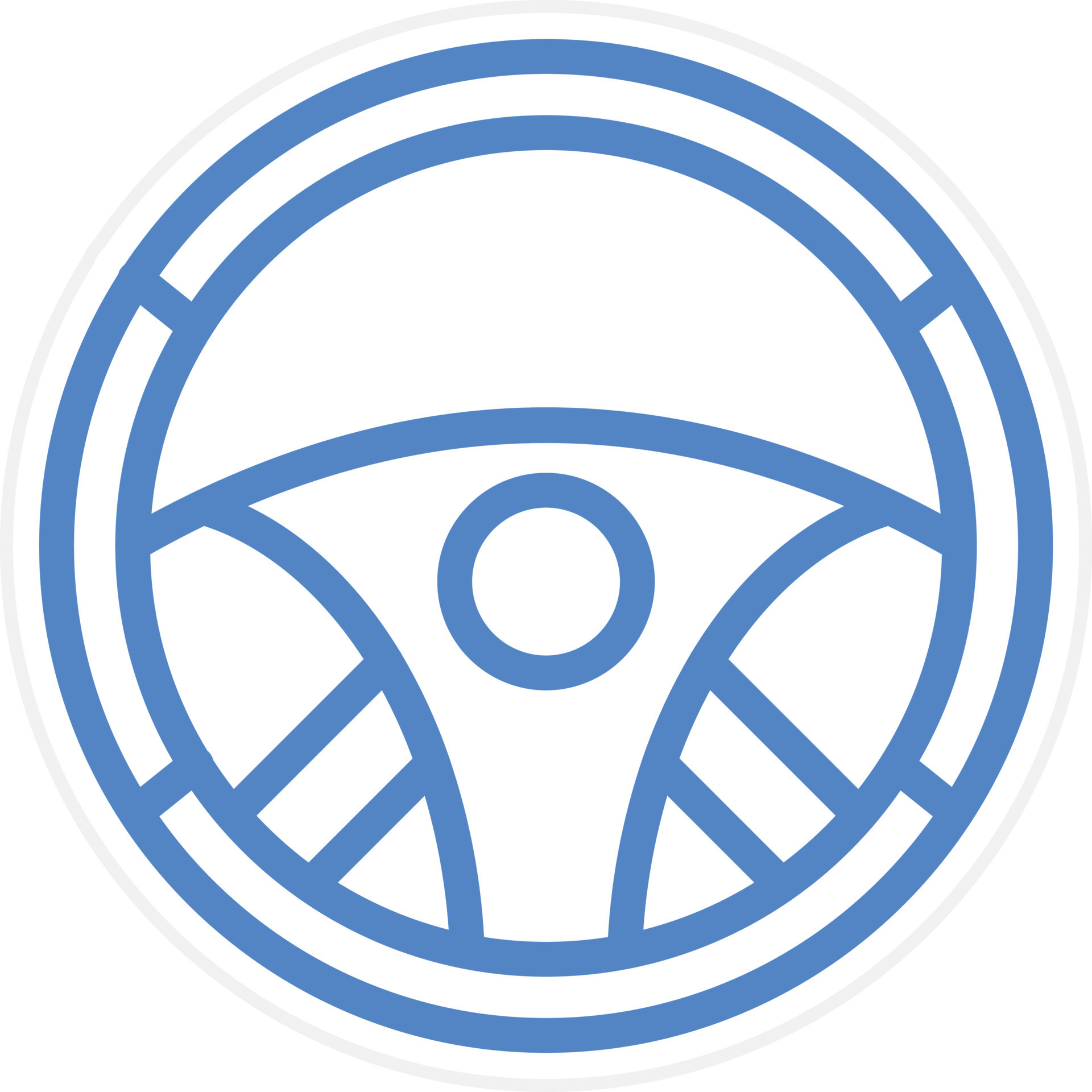 Steering Wheel Vector Icon Style 22744377 Vector Art at Vecteezy