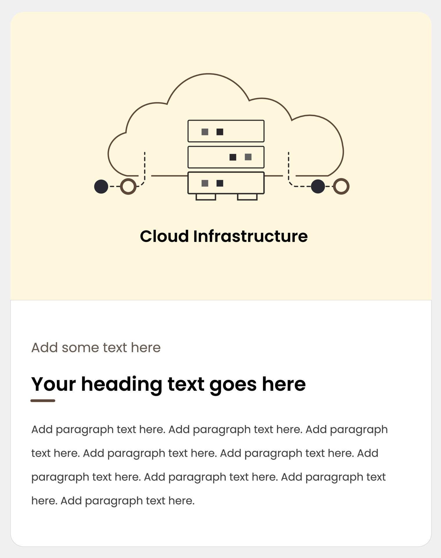 Cloud system concept, data center, data storage, cloud storage ...