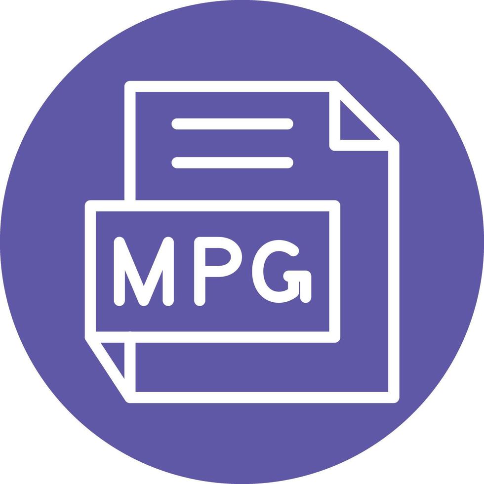 MPG Vector Icon Design 22747578 Vector Art at Vecteezy