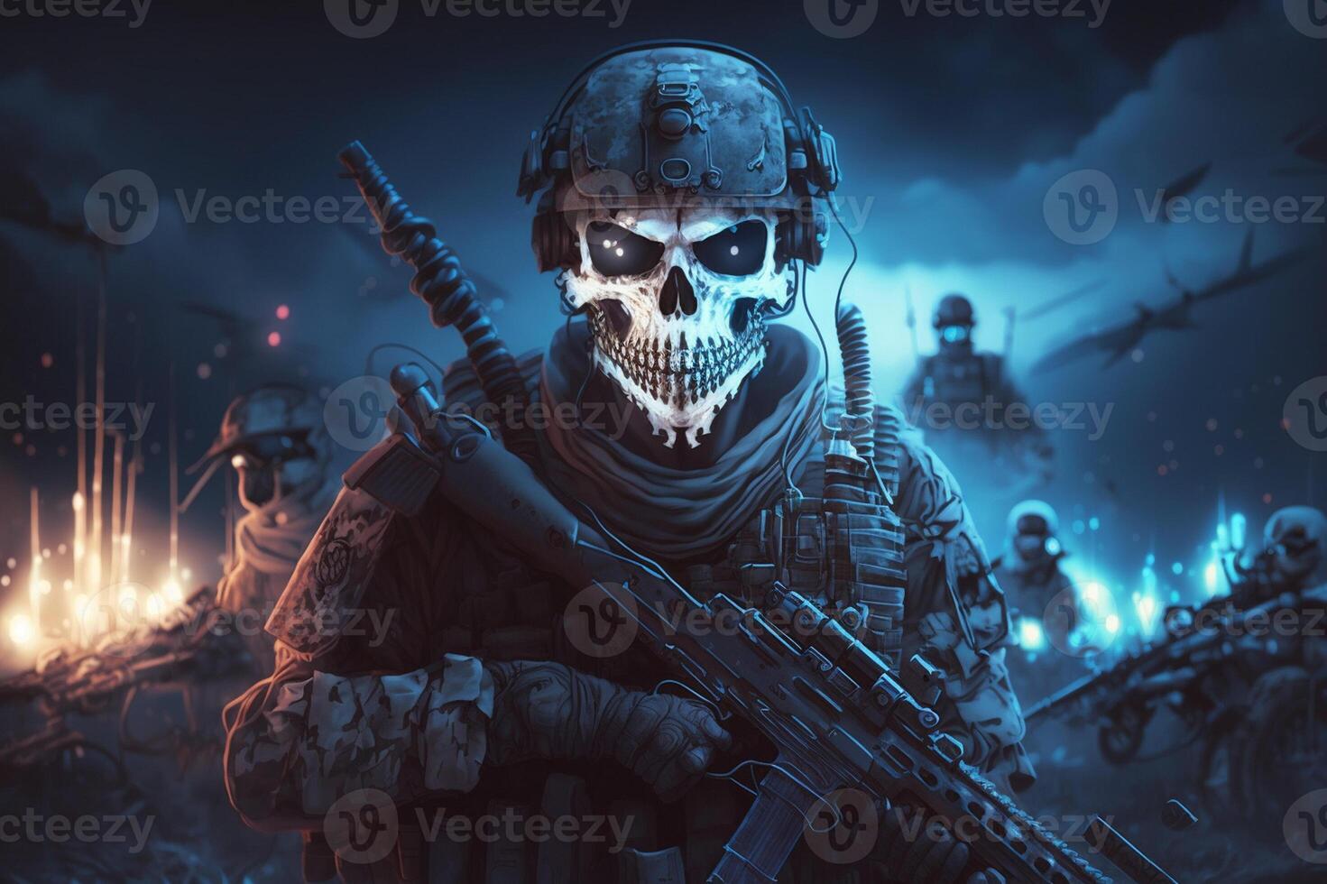 Skull Mask Soldier