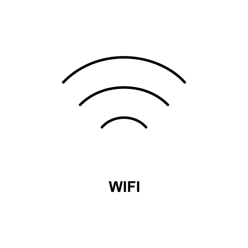 Wi Fi Signal Vector Icon 22761620 Vector Art At Vecteezy