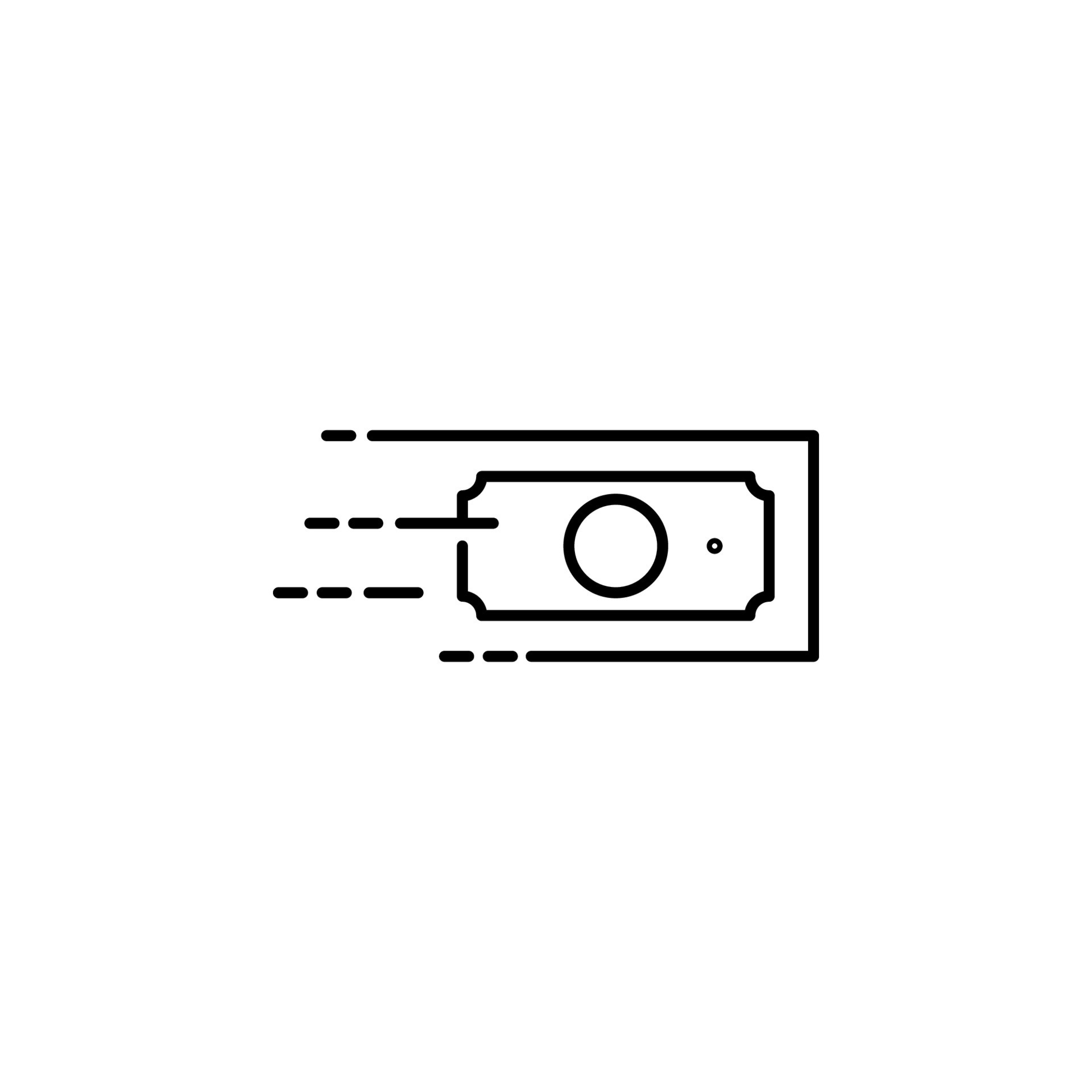 Quick Money Transfer Vector Icon 22762421 Vector Art At Vecteezy