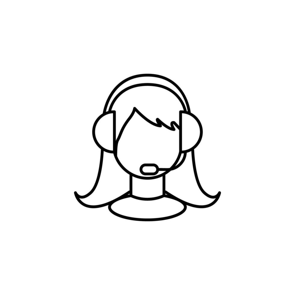 call center employee outline vector icon 22762736 Vector Art at Vecteezy call center employee outline vector icon 22762736 Vector Art at Vecteezy