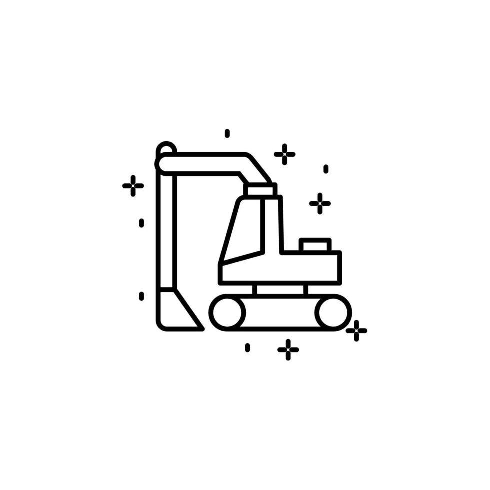 Construction Loader Vector Icon 22766088 Vector Art At Vecteezy