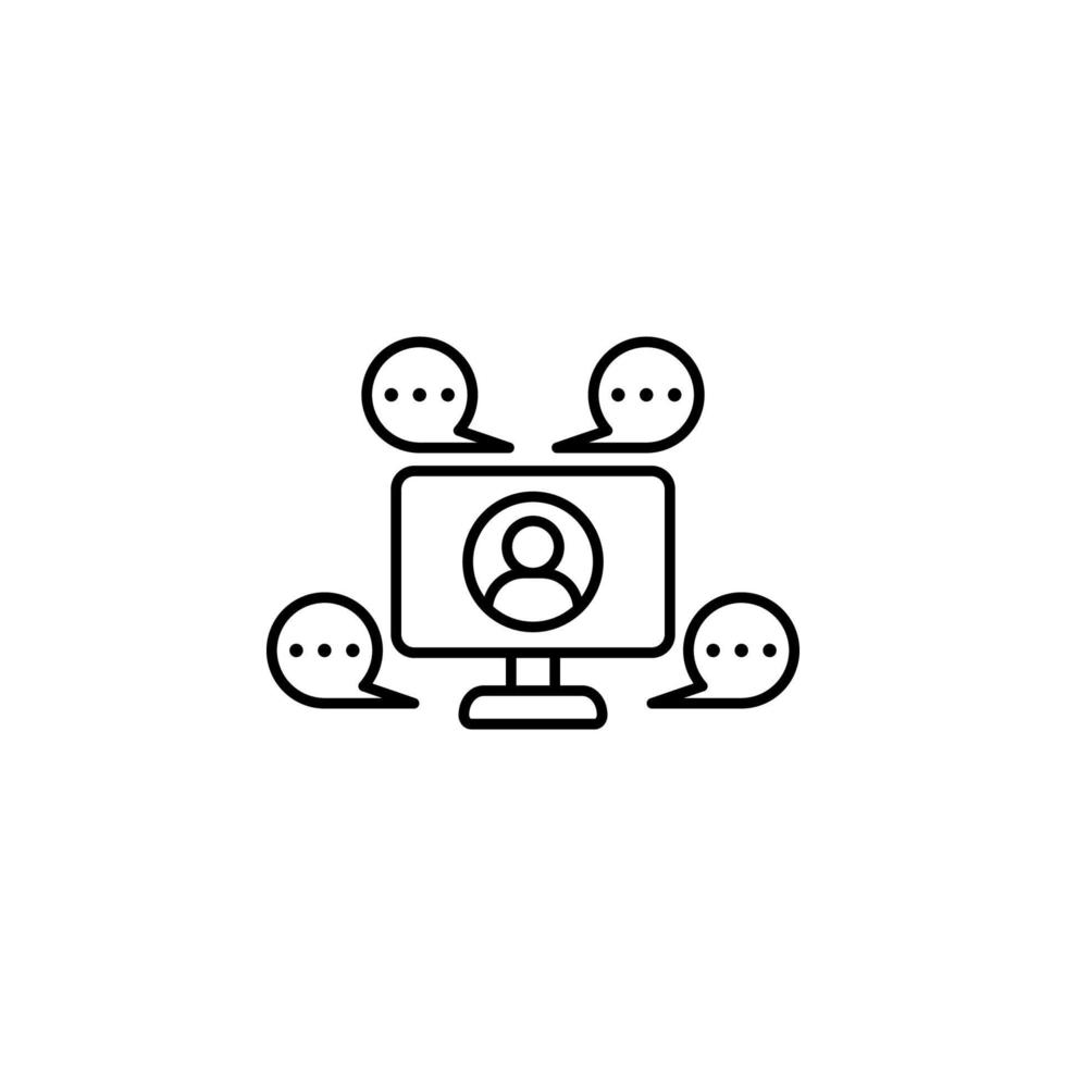 Network, communication vector icon 22766107 Vector Art at Vecteezy