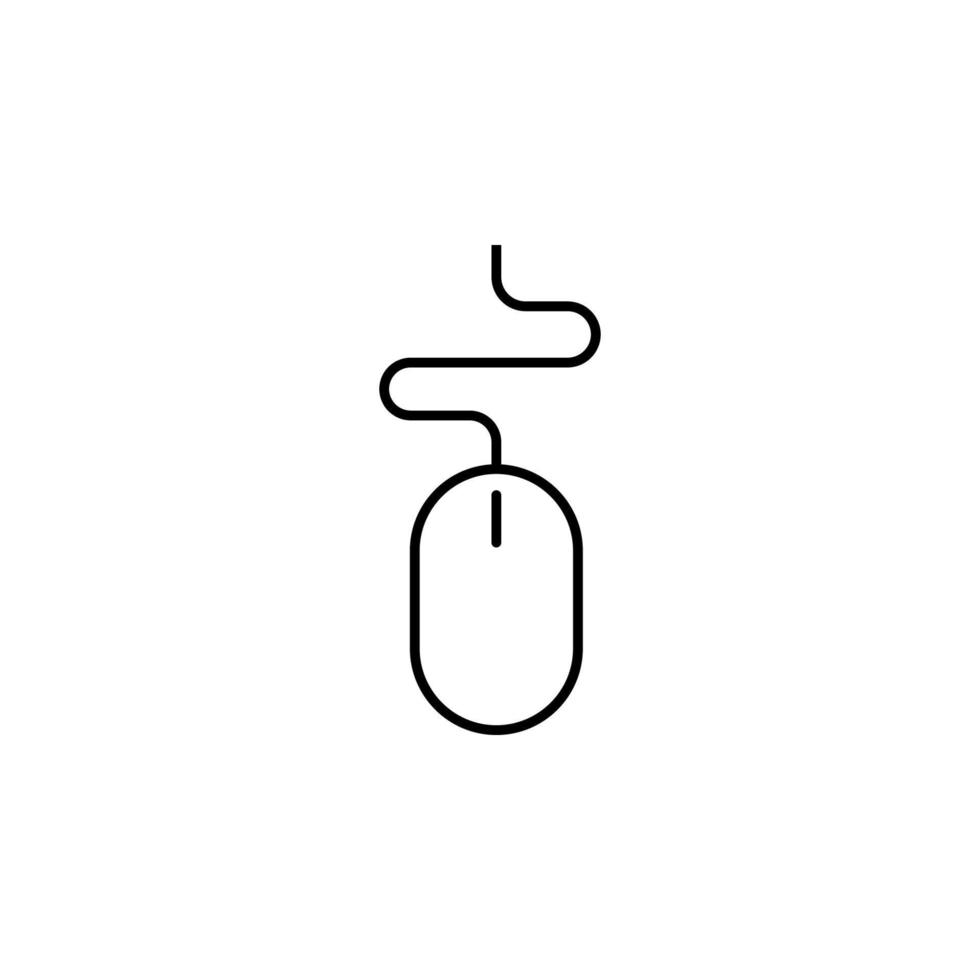 PC mouse vector icon 22768027 Vector Art at Vecteezy