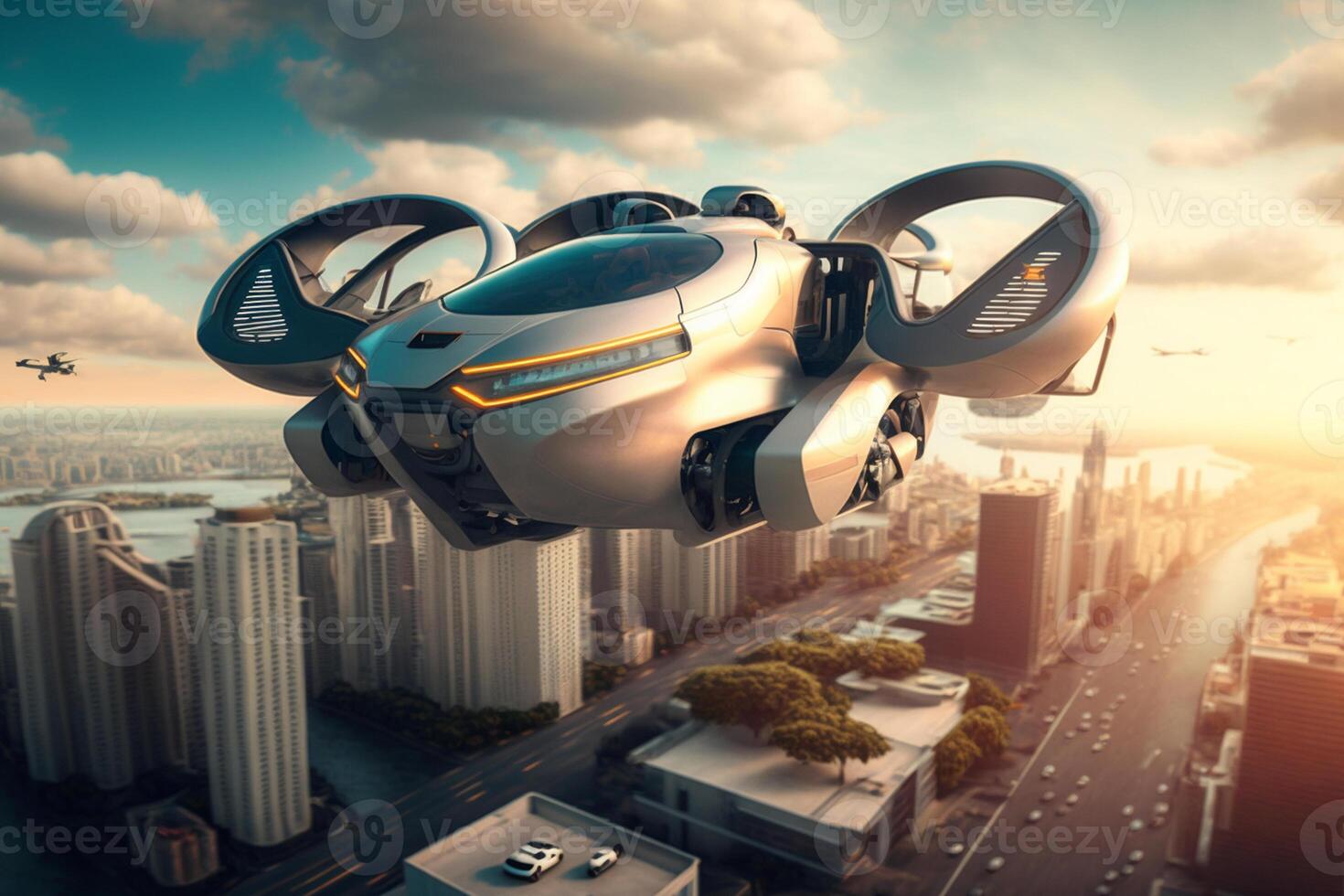 Flying Car Concept Art