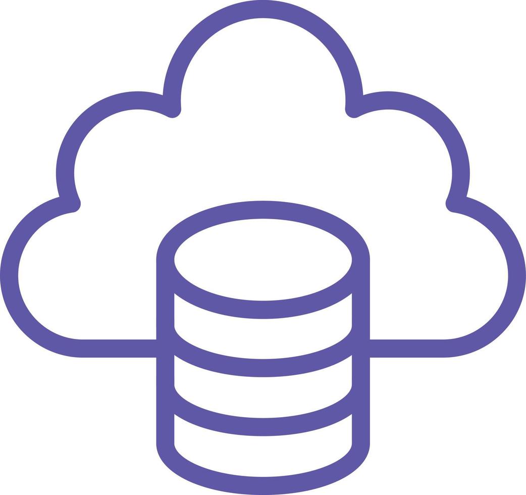 Cloud Data Vector Icon Design 22769888 Vector Art at Vecteezy
