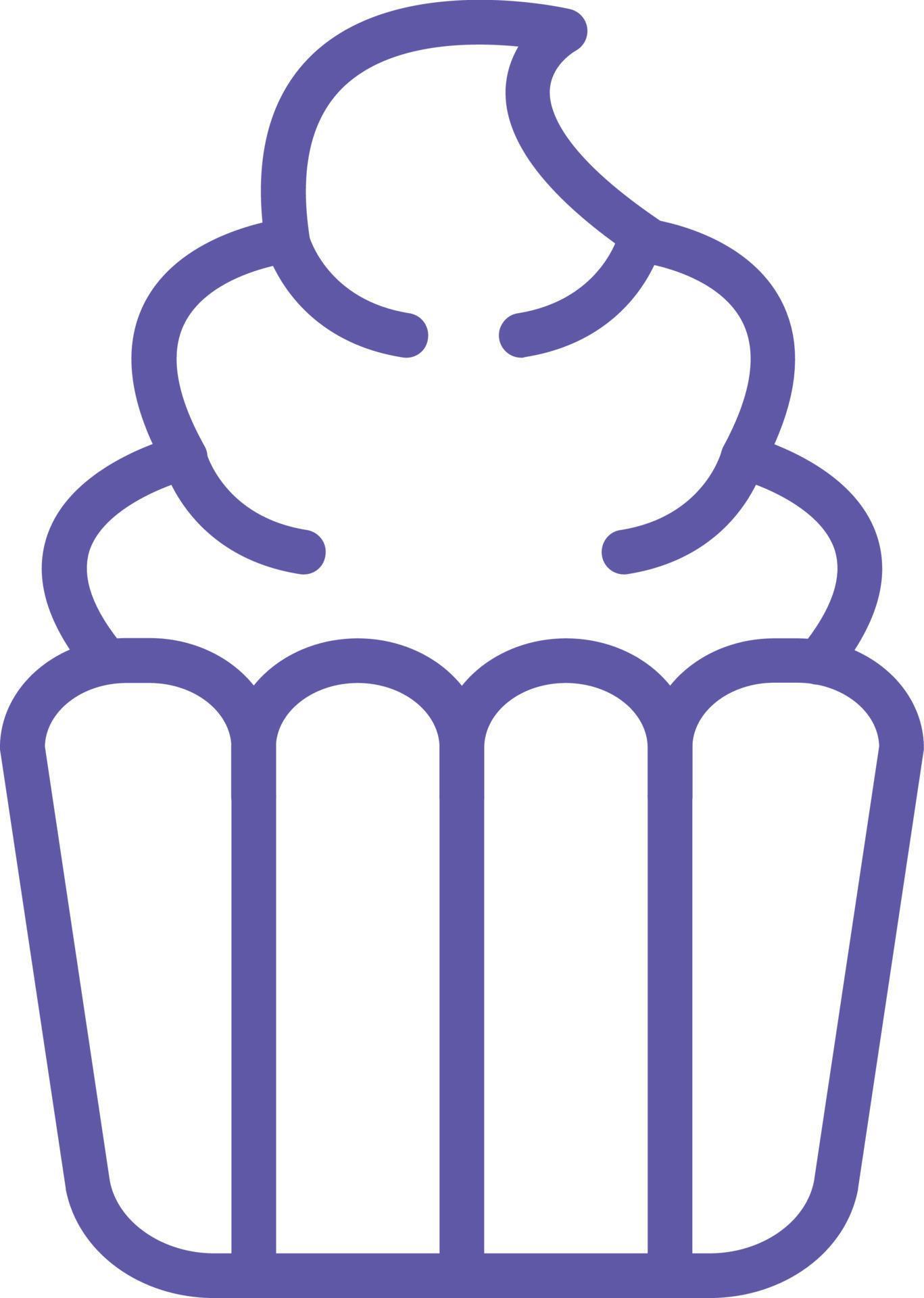 Cupcake Vector Icon Design 22769899 Vector Art At Vecteezy