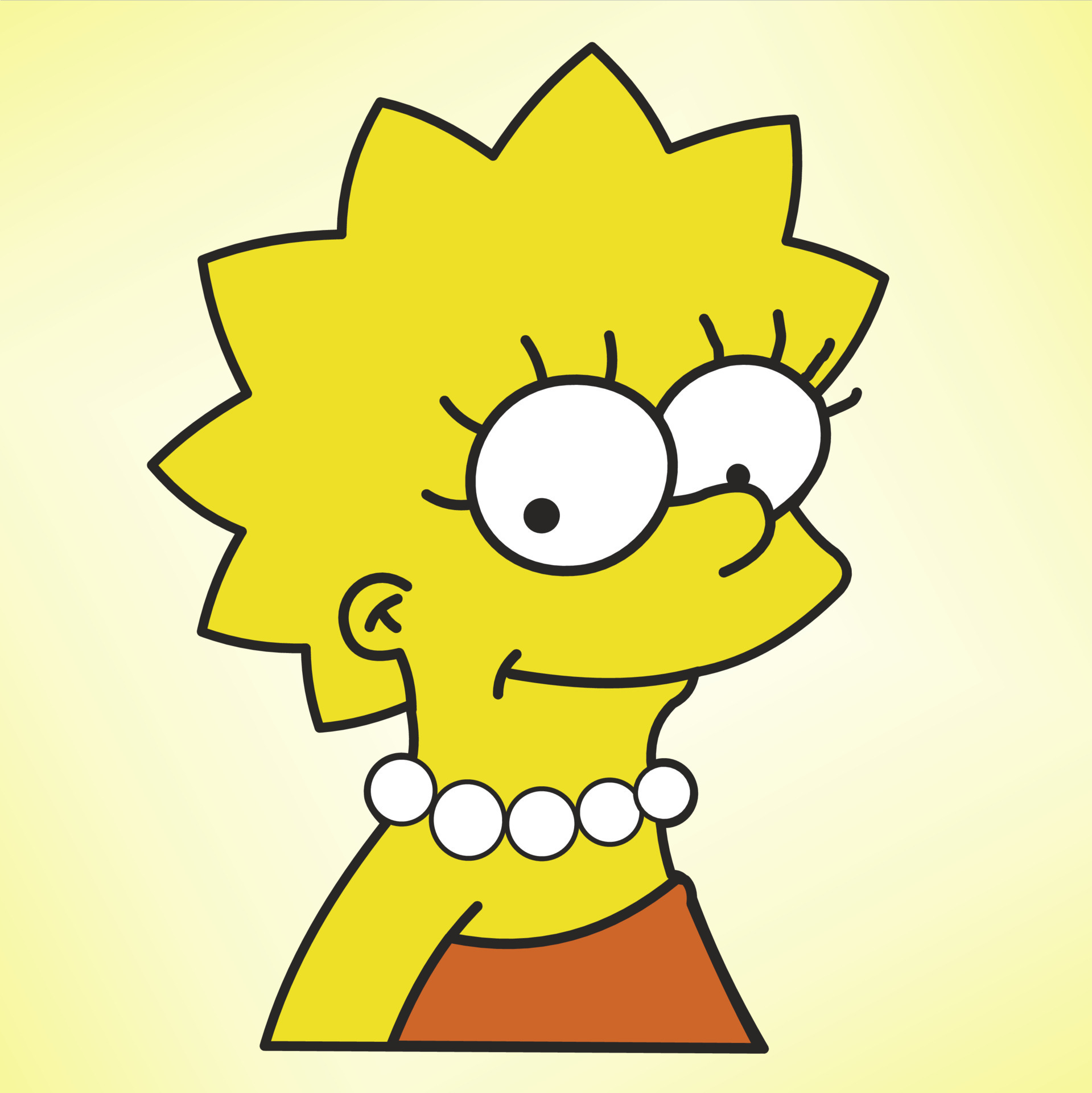 Simpsons Characters Drawings