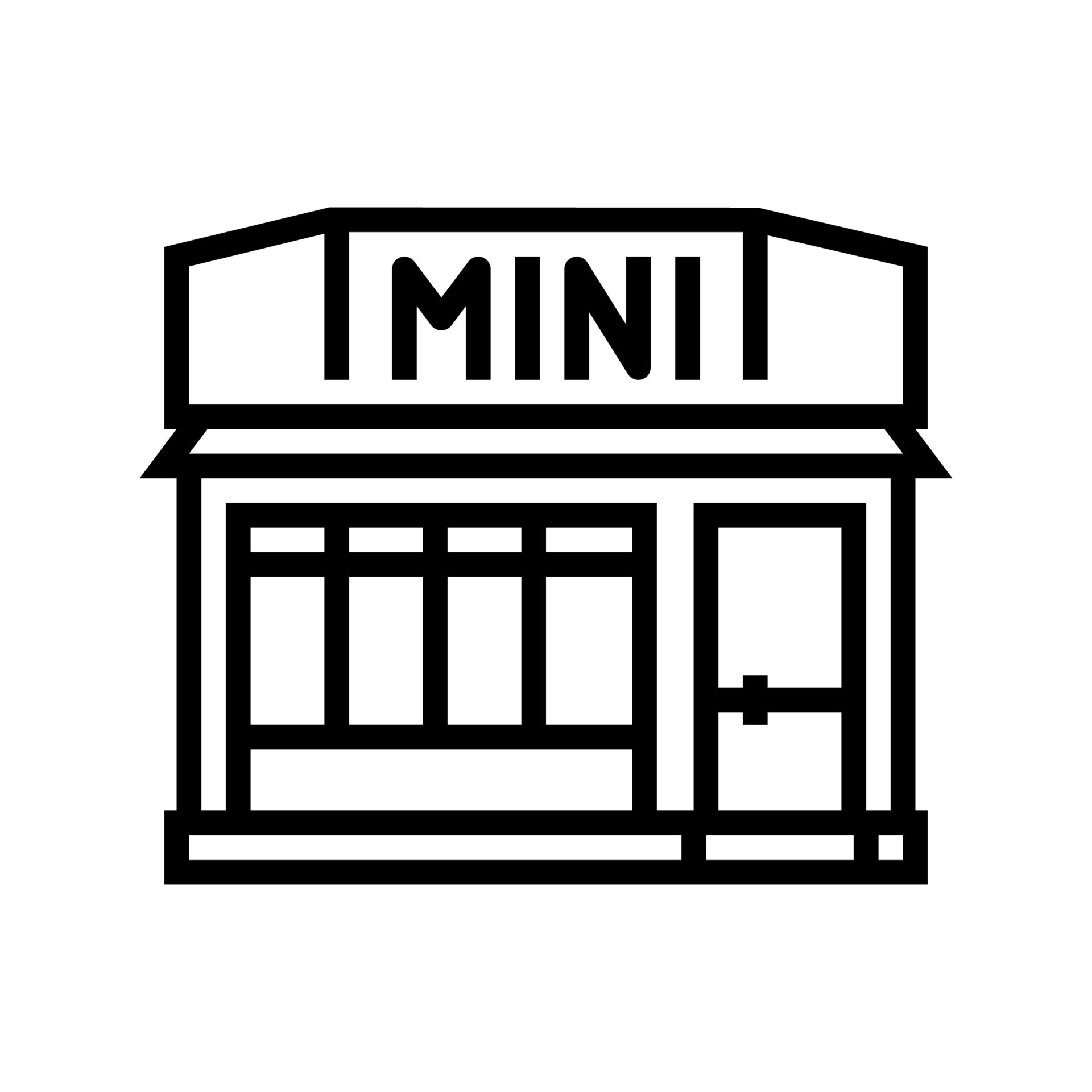 minimart shop line icon vector illustration 22789552 Vector Art at Vecteezy minimart shop line icon vector illustration 22789552 Vector Art at Vecteezy