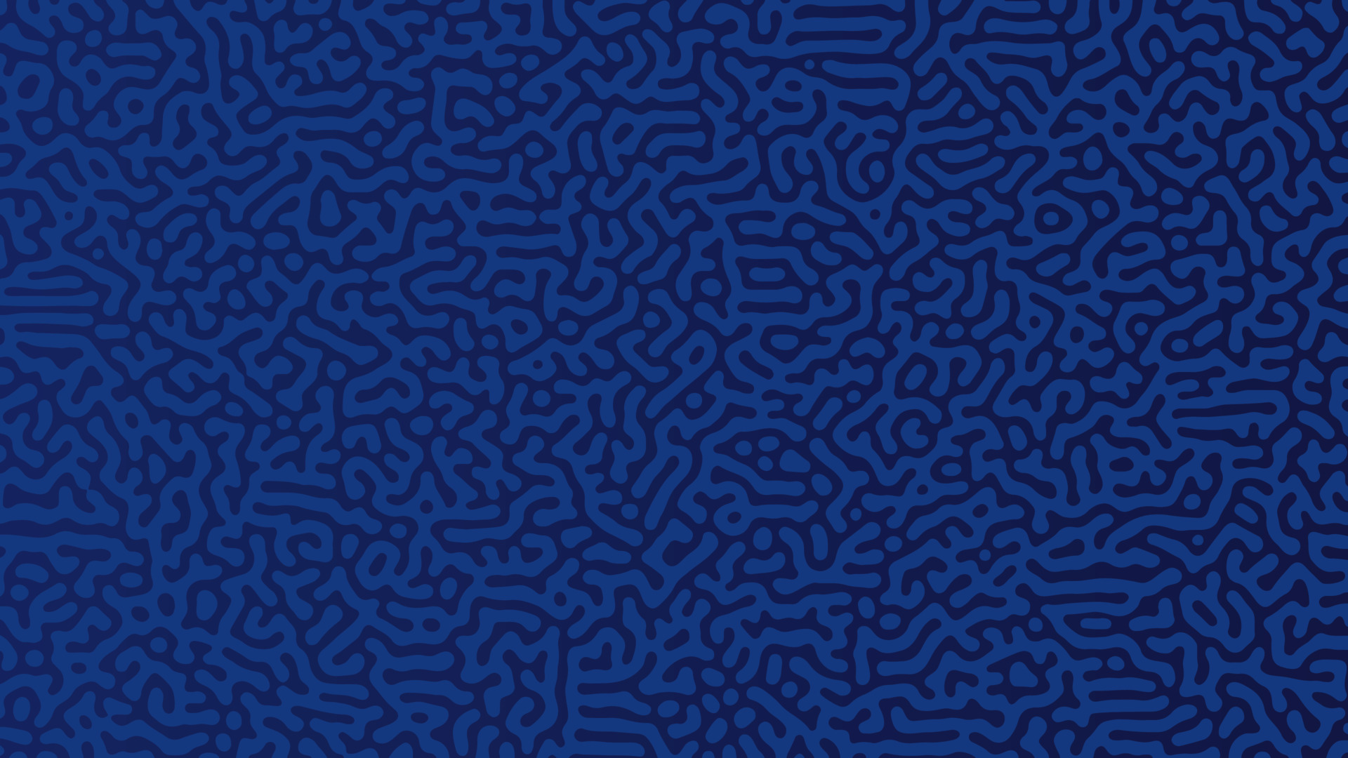 Blue Turing Reaction Background Abstract Diffusion Pattern With Chaotic Shapes Vector