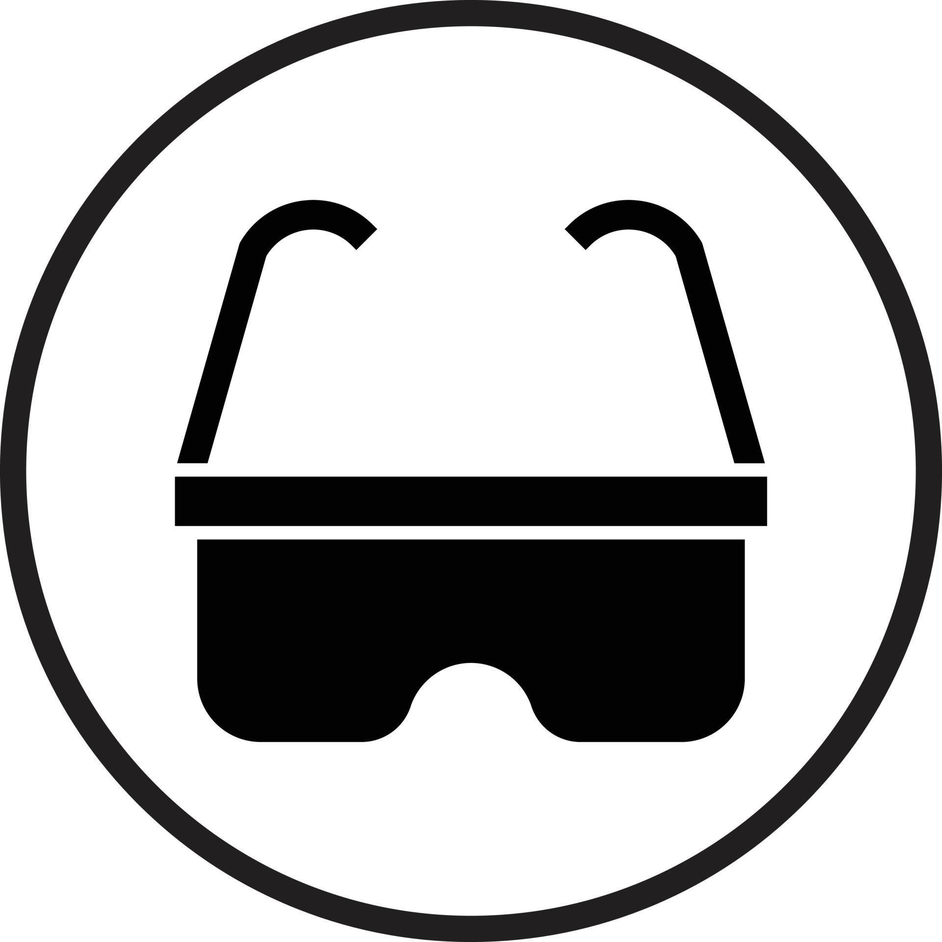 Safety Glasses Vector Icon Design 22796116 Vector Art At Vecteezy