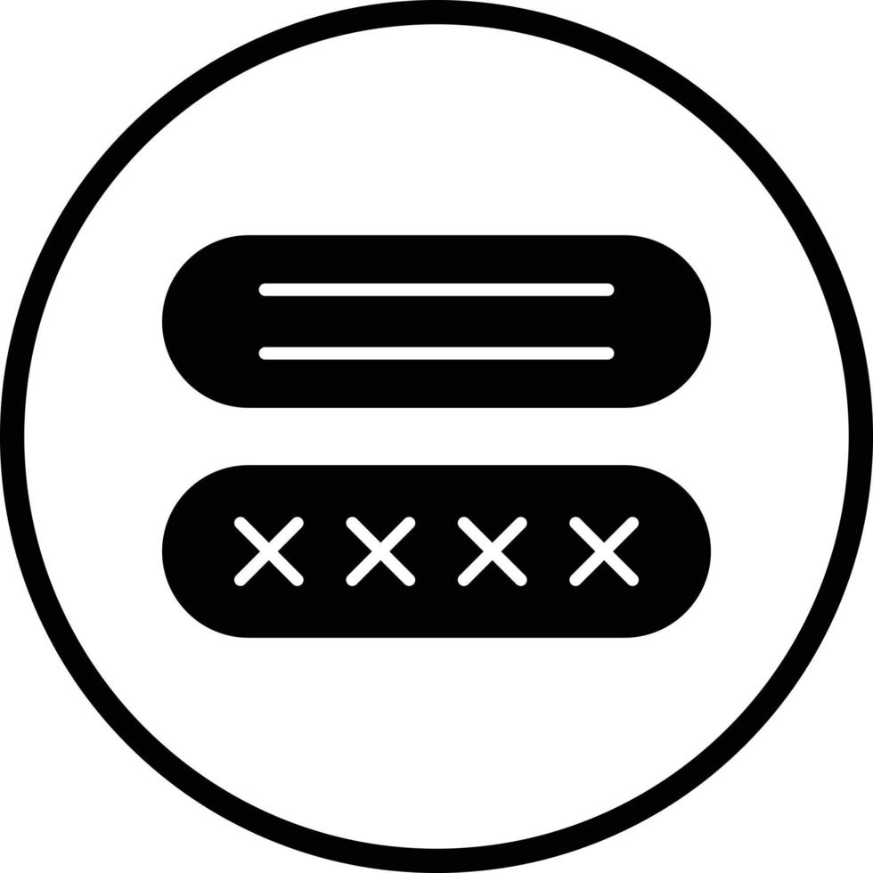 Password Vector Icon Design 22797036 Vector Art At Vecteezy