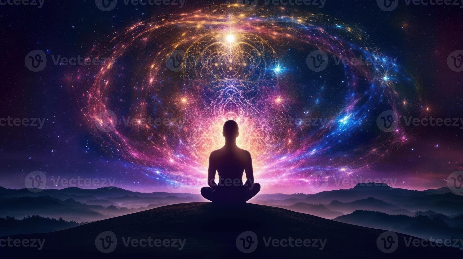 A guided meditation relaxation in meditation music 22798997 Stock Photo ... A guided meditation relaxation in meditation music 22798997 Stock Photo ...