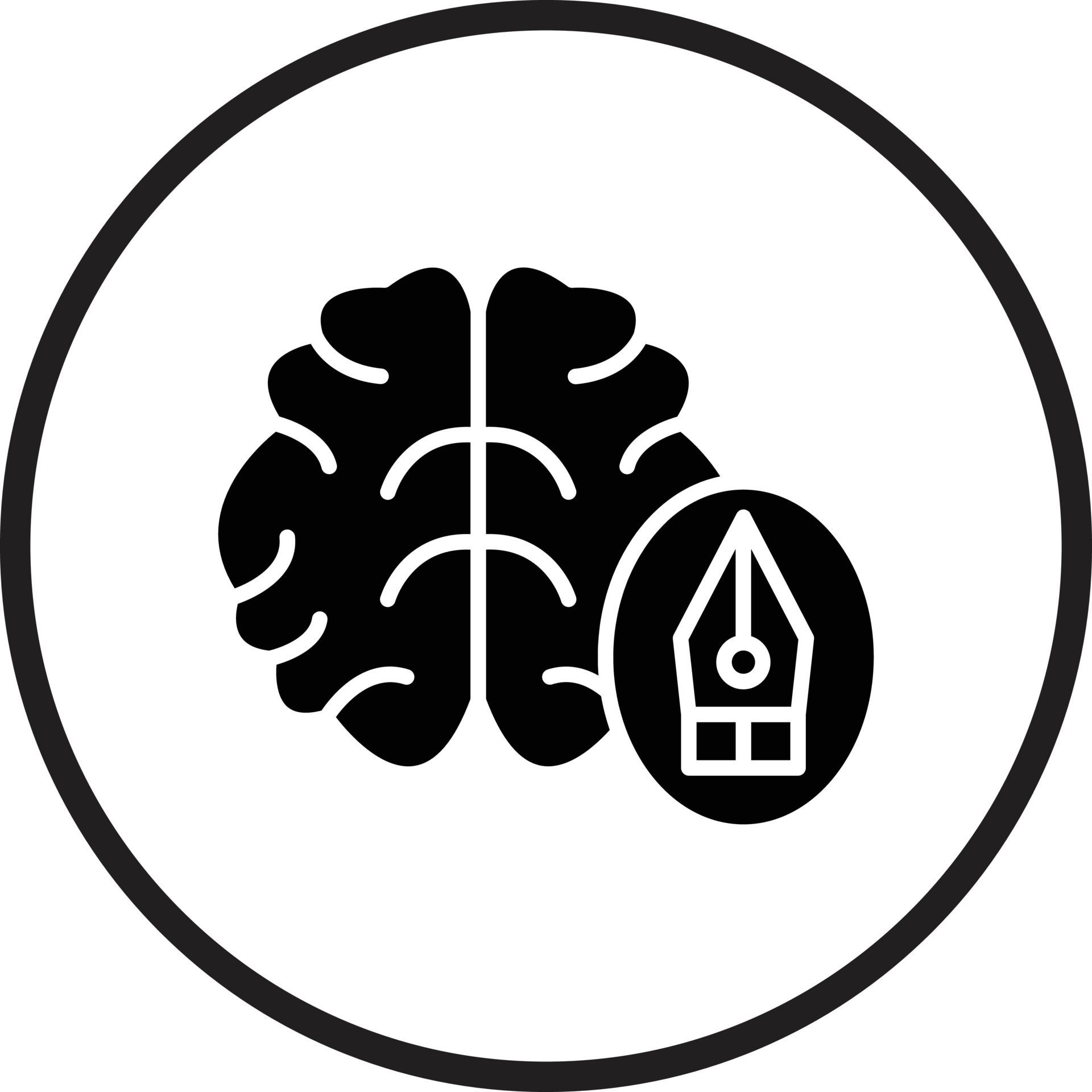 Design Thinking Vector Icon Design 22802543 Vector Art At Vecteezy