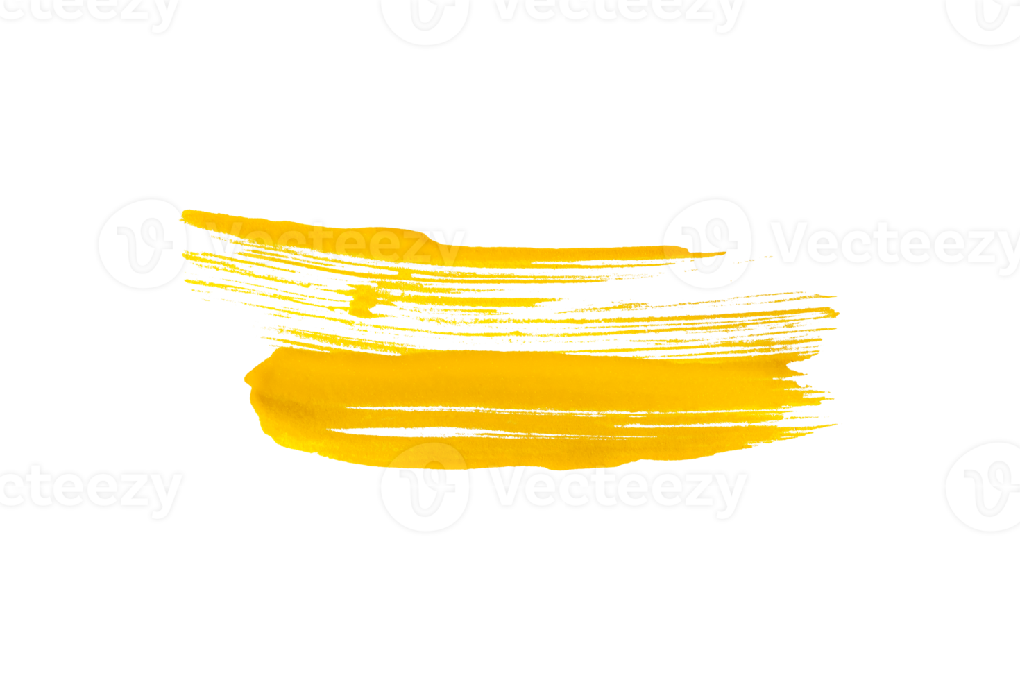 amarelo escova isolado em transparente fundo amarelo aquarela, png. 22804661 PNG