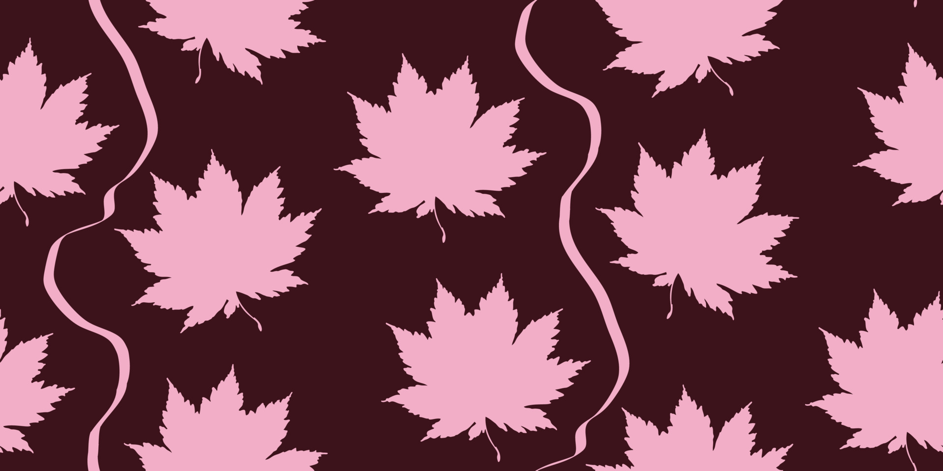 Maple leaf pattern 22811158 Vector Art at Vecteezy