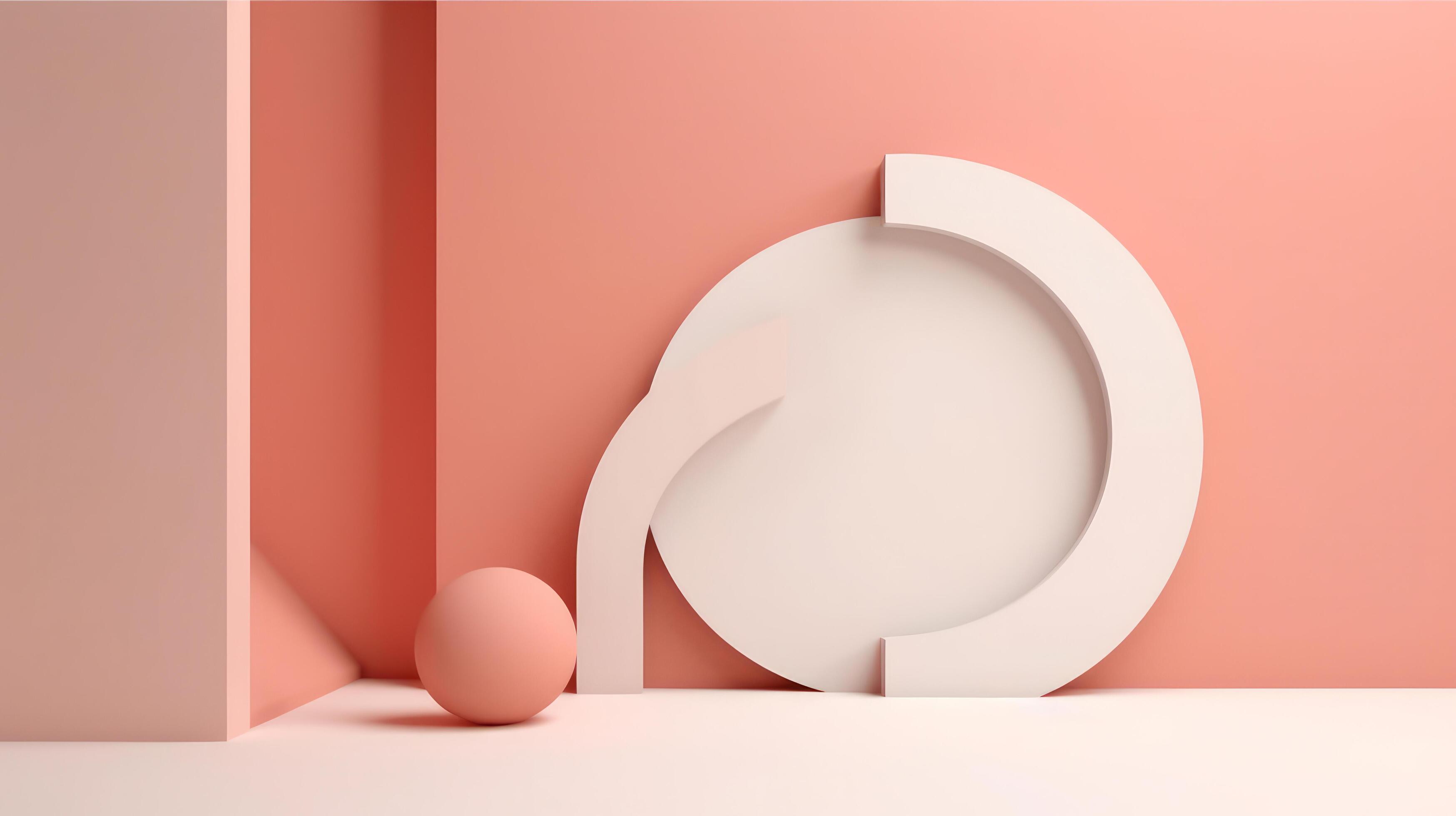 Abstract minimalist background. Illustration 22814558 Stock Photo at ...