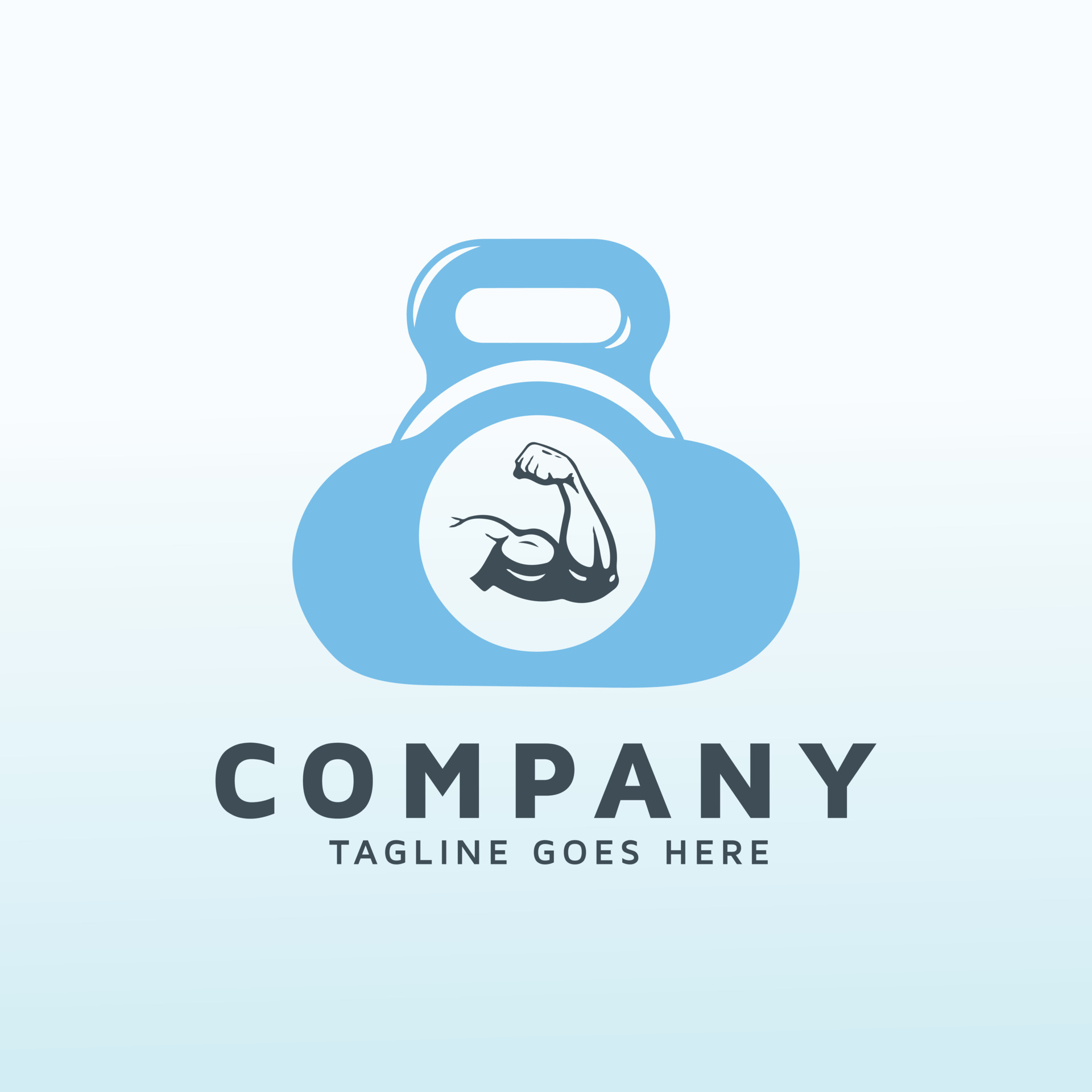 Cloud Based Cyber Security Fitness Logo Vector Design Template 22819137 Vector Art At Vecteezy