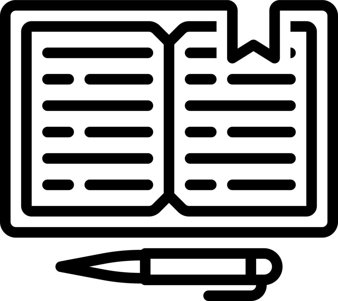 line icon for assignment 22821003 Vector Art at Vecteezy