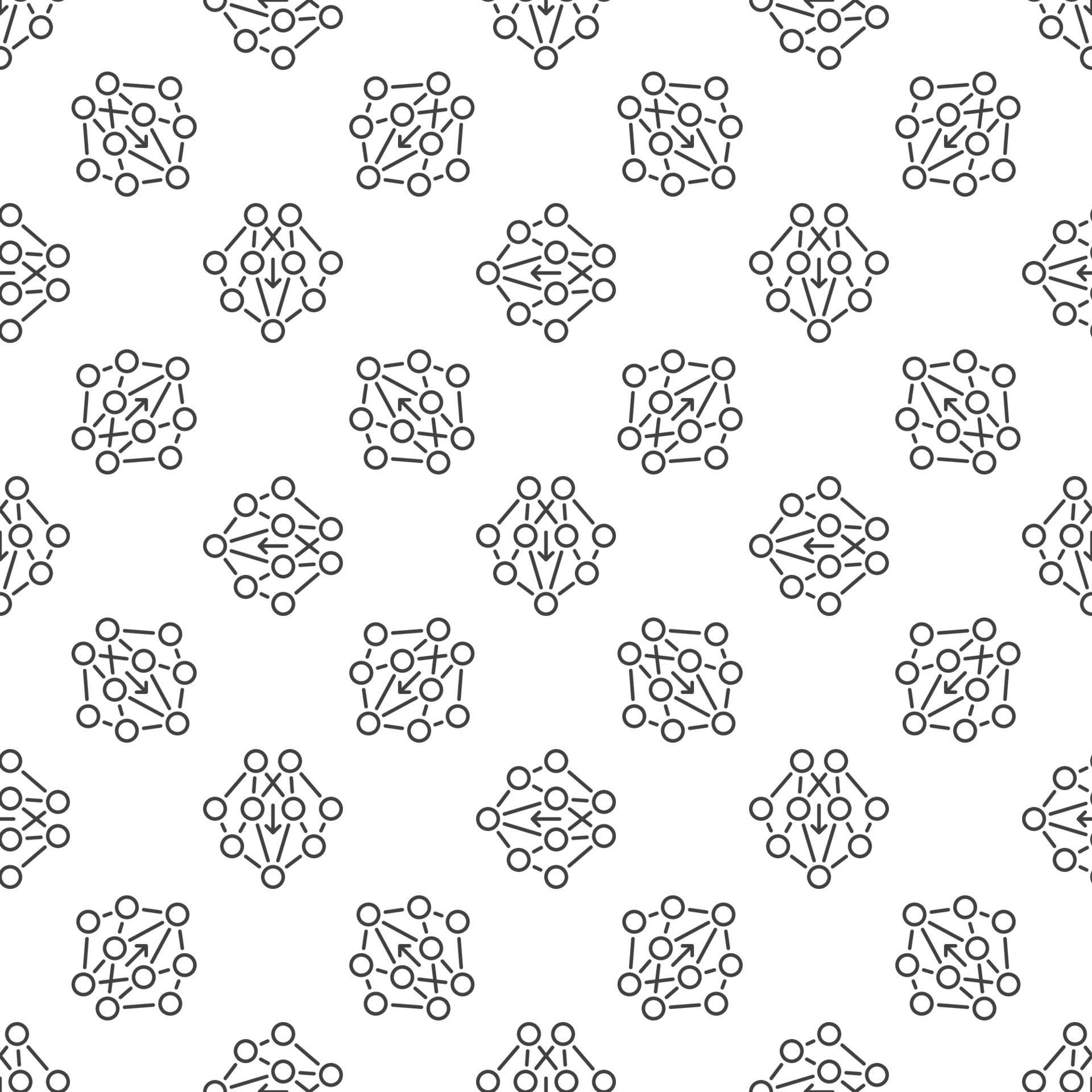 Neural Network Vector Concept Minimal Line Seamless Pattern 22821382