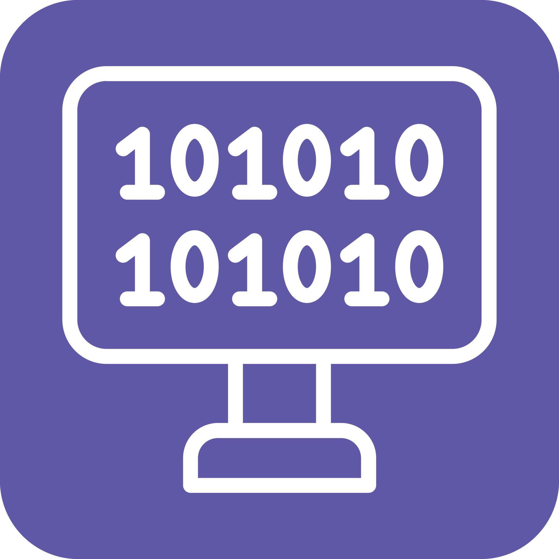 Binary Code Icon Vector Design 22824132 Vector Art at Vecteezy