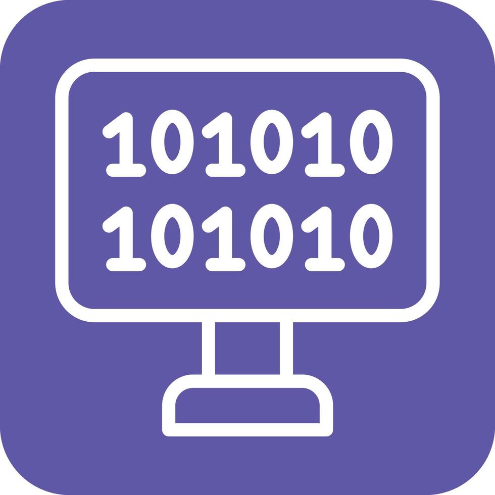 Binary Code Icon Vector Design 22824132 Vector Art At Vecteezy